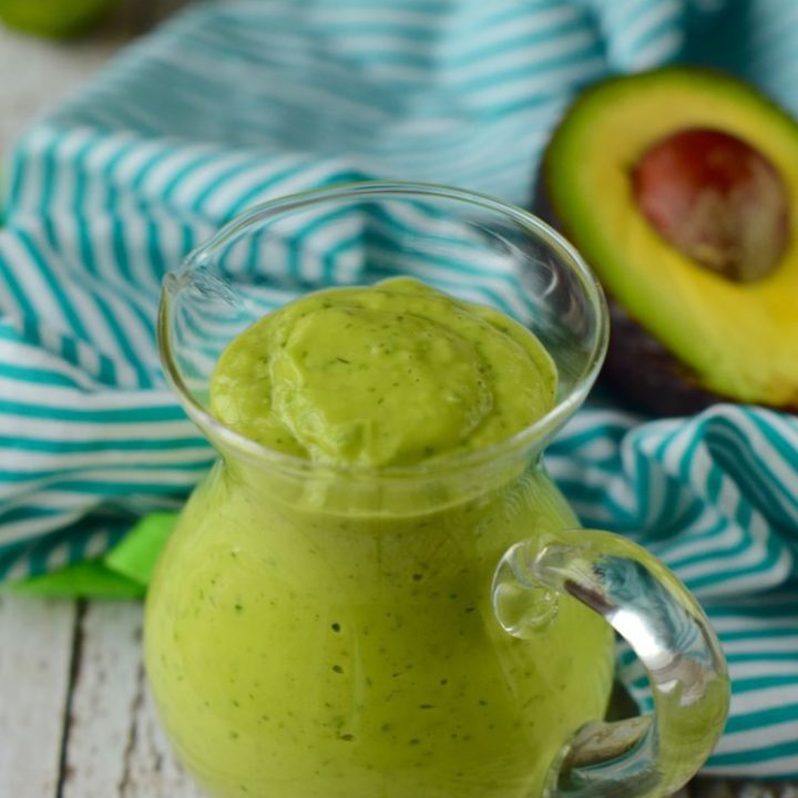 Creamy Avocado Dressing - Low Point Recipes