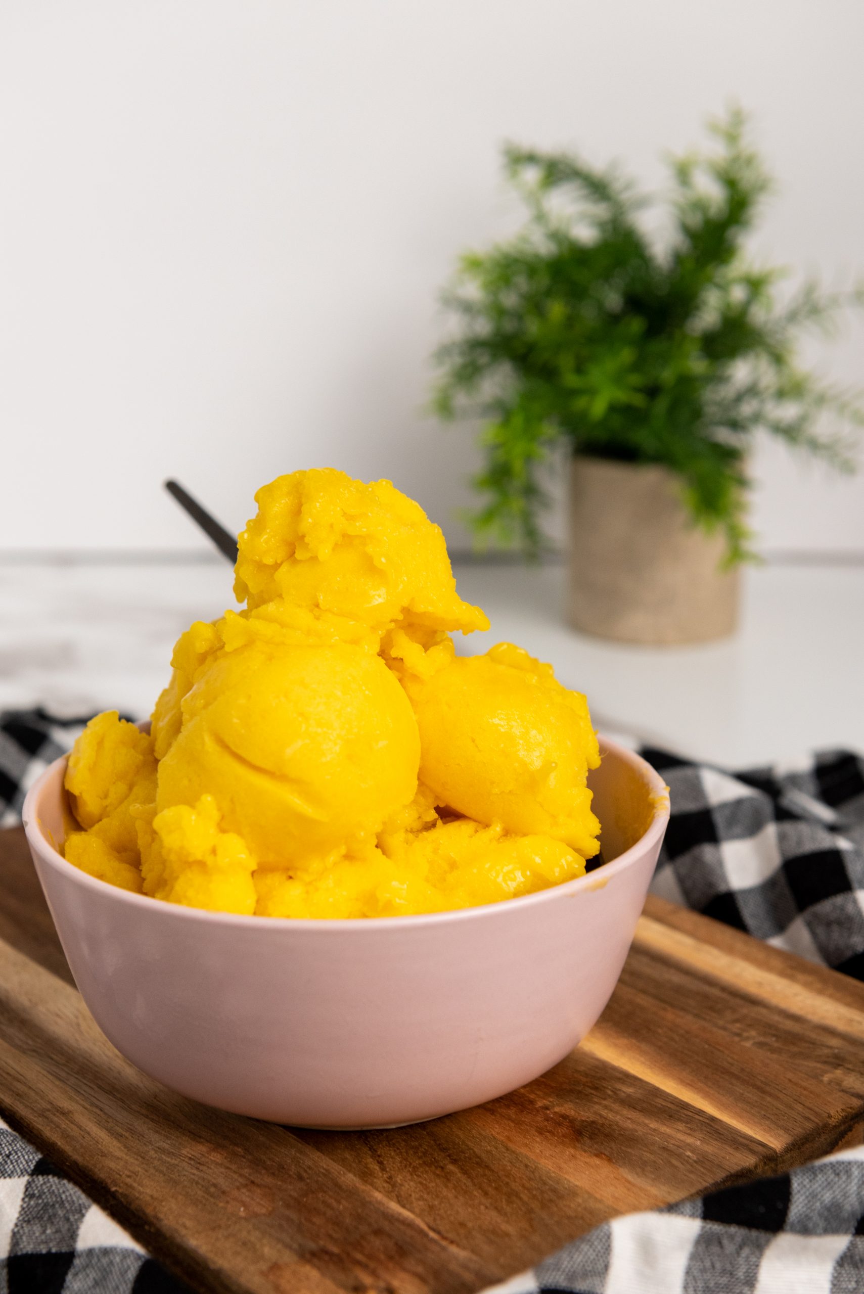 Deliciously Refreshing Mango Sorbet Recipe - Low Point Recipes