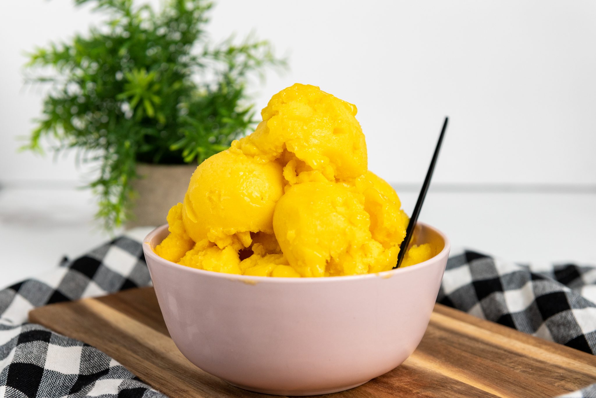 Deliciously Refreshing Mango Sorbet Recipe - Low Point Recipes