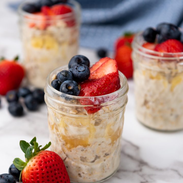 Easy Weight Watchers Overnight Oats - Low Point Recipes
