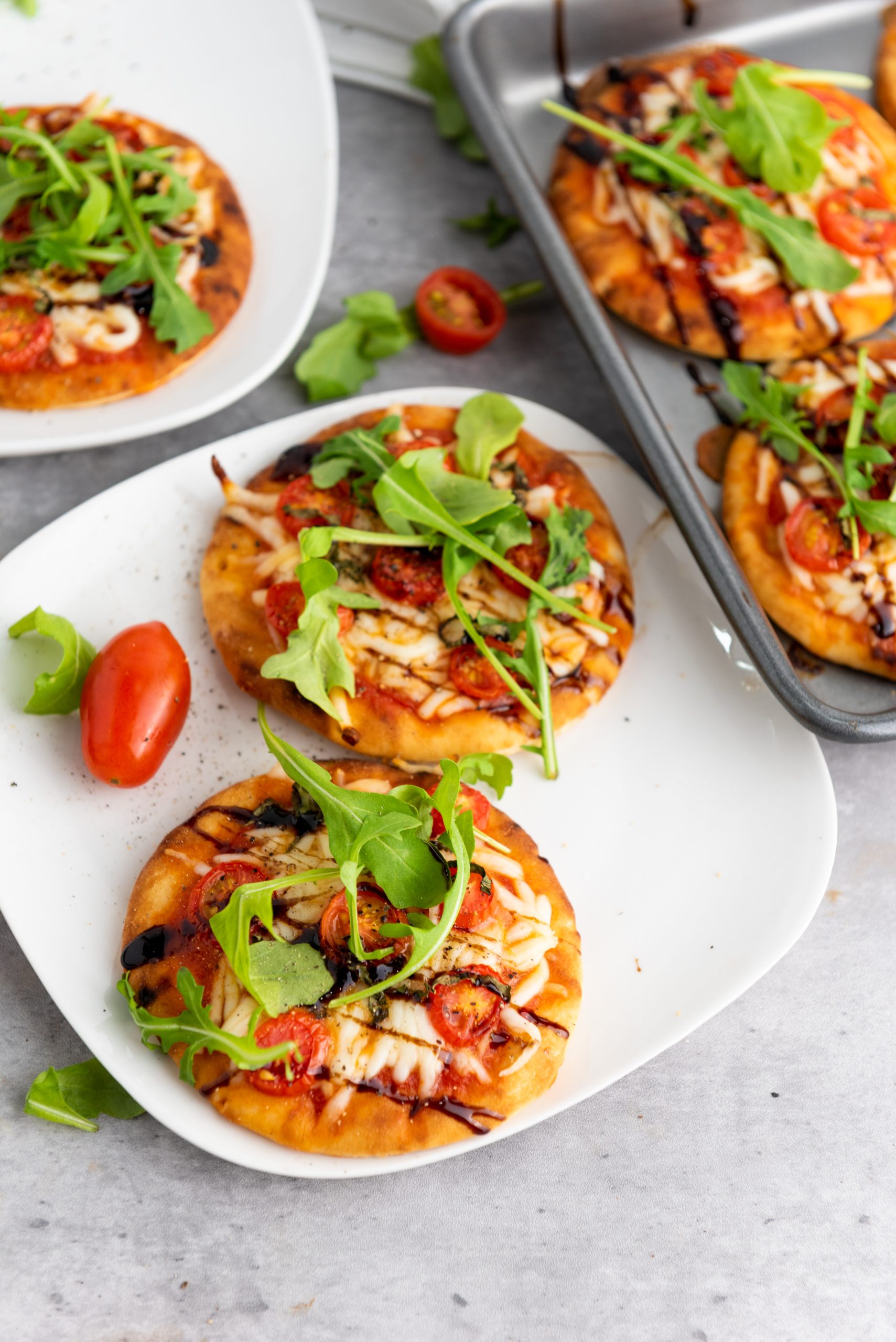 The Best Mini Caprese Pizzas - Low Point Recipes