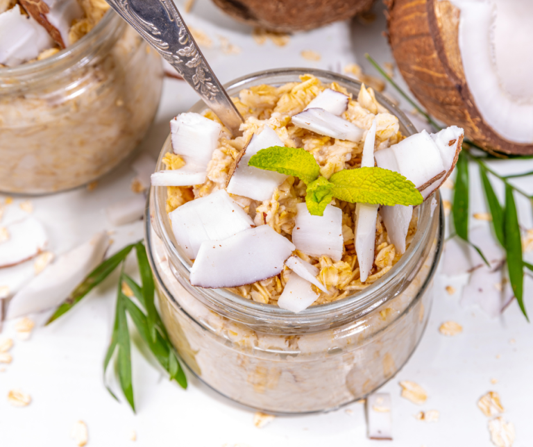 Crave-Worthy Coconut Milk Overnight Oats - Low Point Recipes