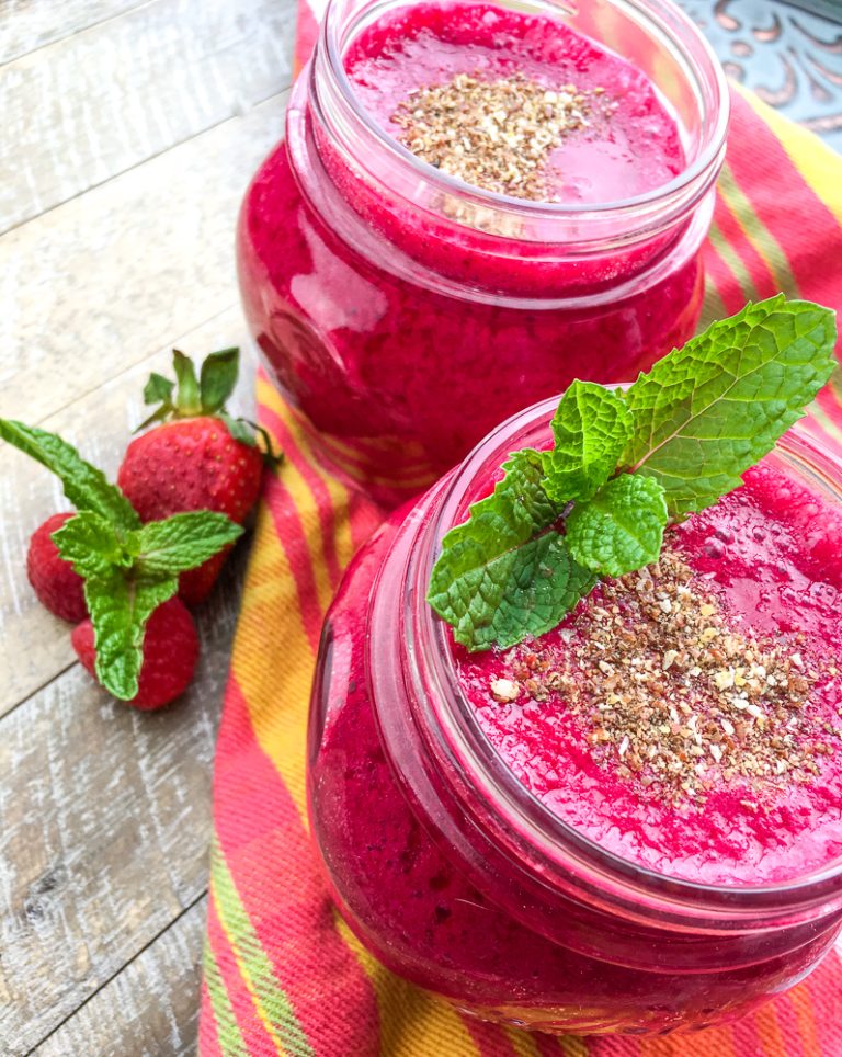 Delicious Beet And Berries Smoothie Recipe - Low Point Recipes
